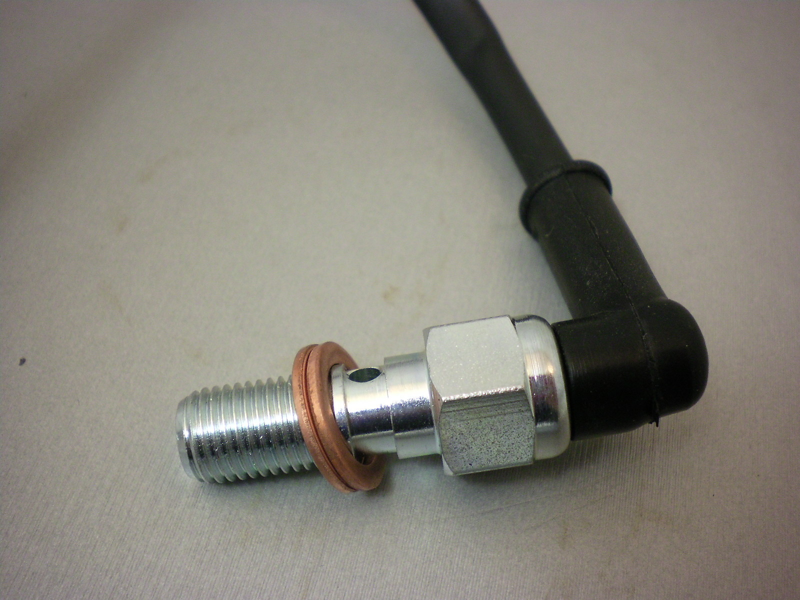 SWITCH BRAKE LIGHT BANJO BOLT 10MM 3/8 24 HARLEY CUSTOM MASTER CYLINDER ...