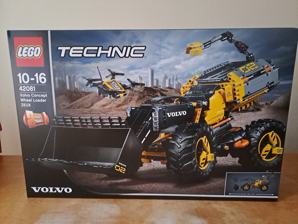 LEGO TECHNIC: Volvo Concept Wheel Loader ZEUX (42081) | eBay