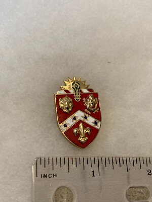 Authentic US Army 3rd Field Artillery Battalion DI DUI Unit Insignia ...