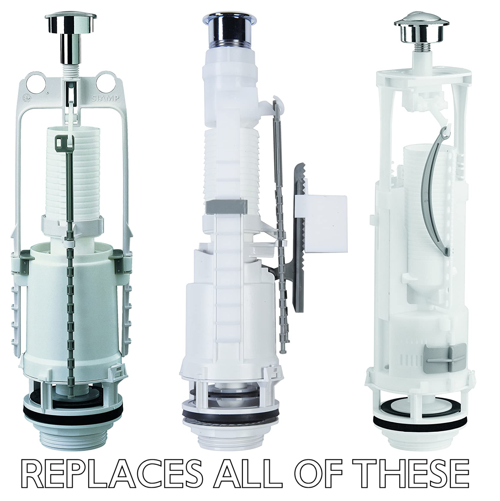 Fittings for B&Q Toilet Cistern DIY Repair Kit Complete Spares Dual ...