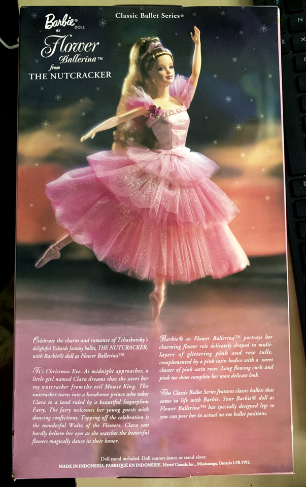Barbie as Flower in the Nutcracker Ballet Series Collectable doll mint ...