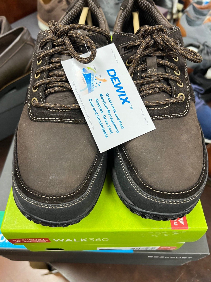 Men's Rockport Walk360 Mudguard lace up Oxford Shoes | eBay