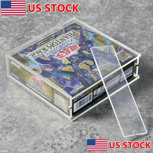 Acrylic Japanese Booster Box Display Case Framing/Display Quality Grade ...