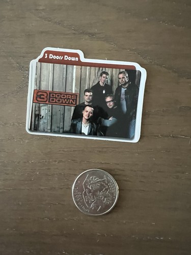 3 DOORS DOWN Sticker / Concert Poster Sticker | eBay