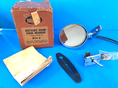 NOS 1964-1966 Ford Mustang o/s Remote Mirror Rotunda C5ZZ-17696-A ...