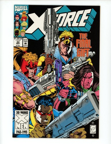 X-Force #22 Comic Book 1993 VF/N 1st App of Killjoy & Double Trouble ...