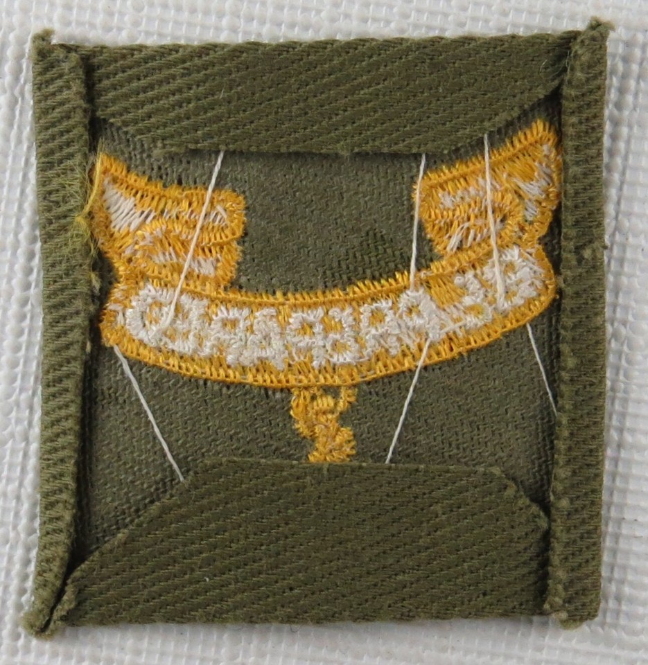 1946-1954 Second Class Rank Patch Square Khaki Cloth | eBay