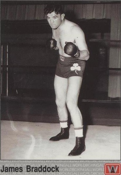 1991 All World Boxing - #53 James Braddock for sale online | eBay