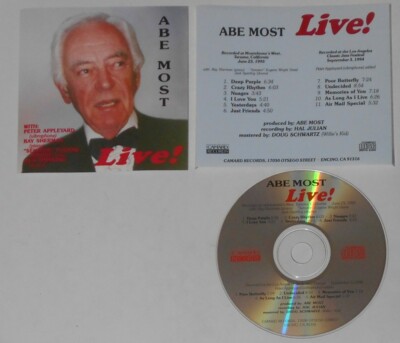 Abe Most - Live! - U.S. cd | eBay