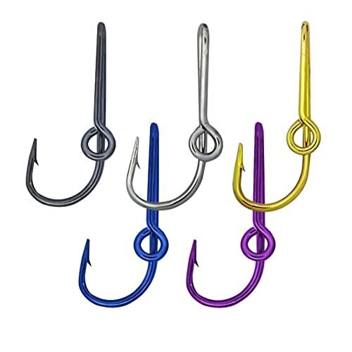 5PCS Fish Hook Hat Clip Gold Hats Pins Decal Fish Hooks for Cap Hat Tie ...