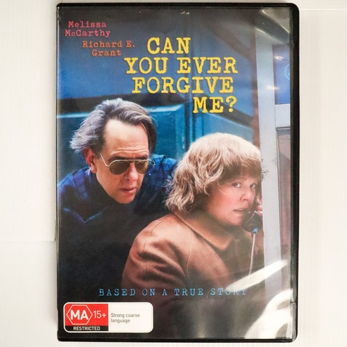 Can You Ever Forgive Me? (DVD, 2018) Melissa McCarthy - Crime Biography ...
