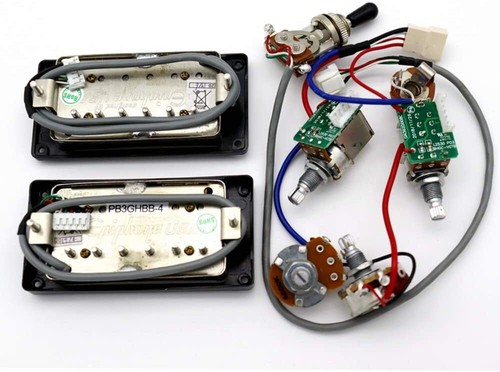 ProBucker Alnico Bridge&Neck Pickups w/Pro Wiring Harness for Epiphone ...