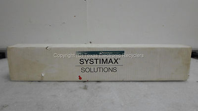 NEW OPEN BOX - Commscope Systimax Fleximax 108356312 24-Port Panel ...