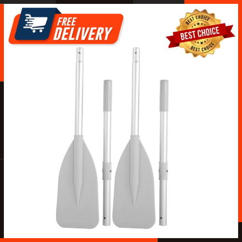 Dinghy Paddle Boat Oars With 2Pcs Rod High Toughness Water Sports ...