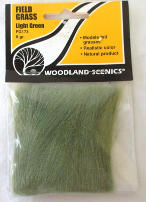 Woodland scenics Field grass, Light green FG 173. | eBay