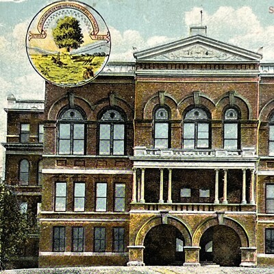 Vintage Bismarck, ND Postcard State Capitol Building North Dakota C.E ...