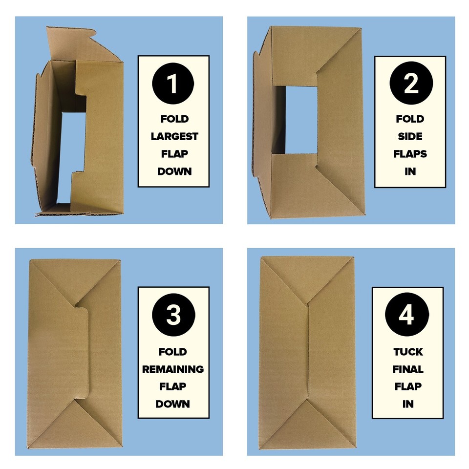 Half Cube DIY Crafting Storage Drawer Boxes Cardboard Organizers ...