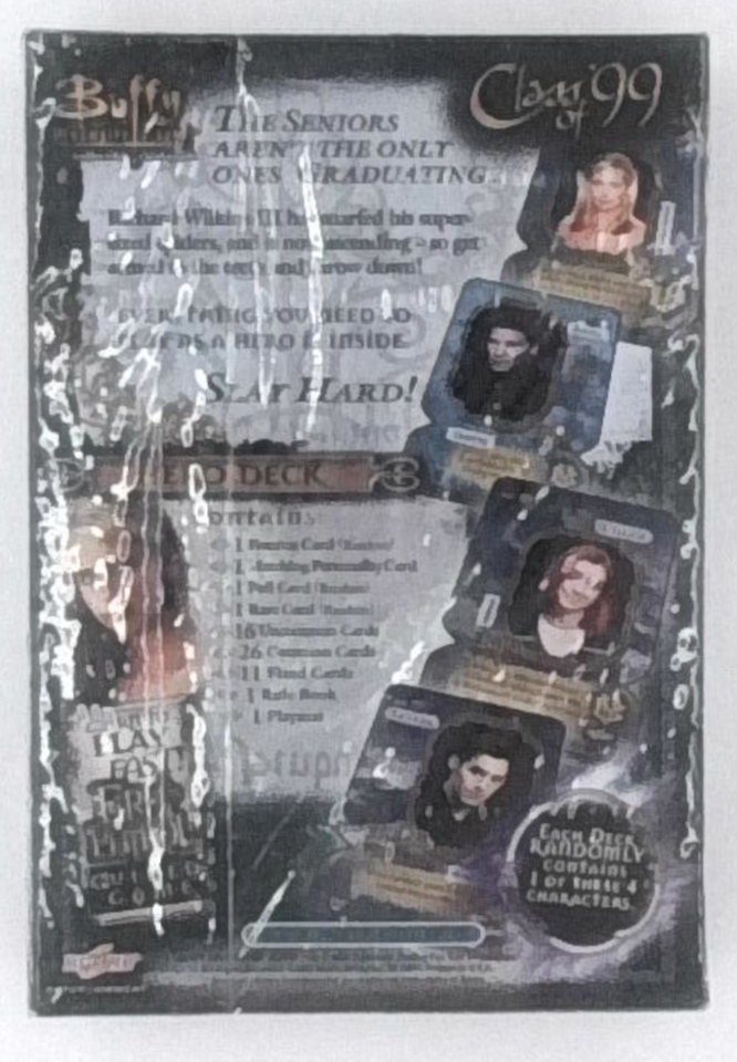 Buffy the Vampire Slayer Collectible Card Game Class of '99 Hero Deck ...