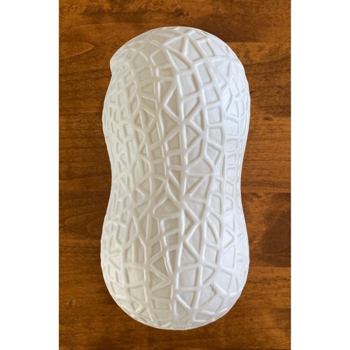 CB2 Peanut Trinket/Candy Box White Ceramic Lidded Container Decor | eBay