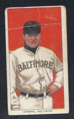 T206 SAM STRANG - BALTIMORE ORIOLES - SWEET CAPORAL 350 FACTORY 30 ...