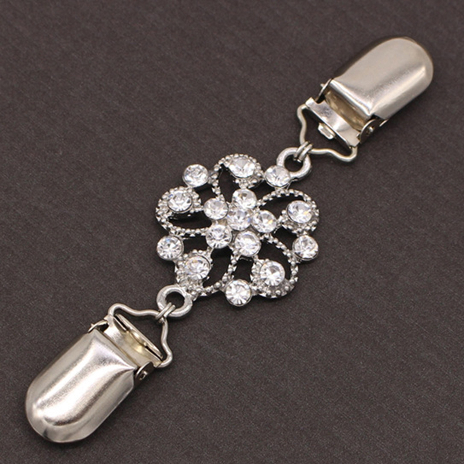 Badge Flower Pendant Charming Flaring Pin Brooch Rhinestones | eBay