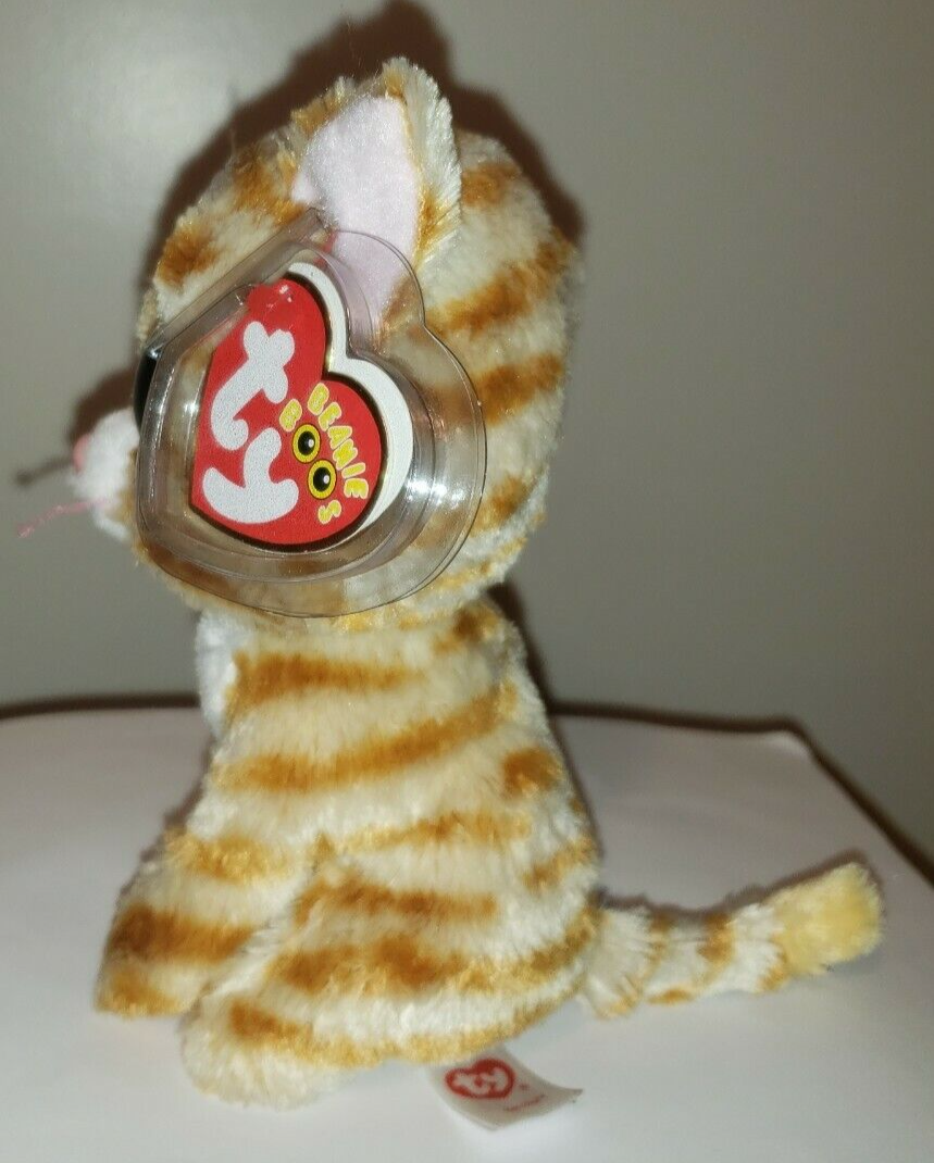 Ty Beanie Boos - TABITHA the Cat (6 Inch)(Glitter Eyes) MINT with MINT ...