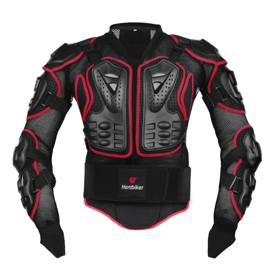 Motocross Jacket Body Armor Motorcycle Wear-Resistant Anti-Drop Racing ...