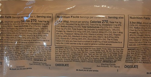First Strike Bars - MRE - Ready To Eat Energy Bar / 6 - 18pk | eBay