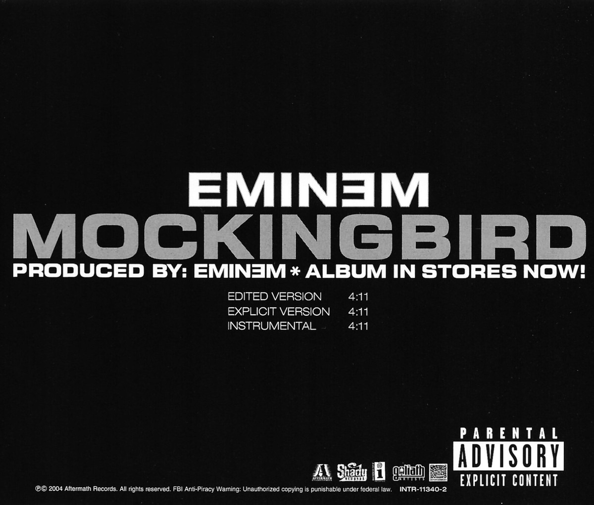 Mockingbird Eminem