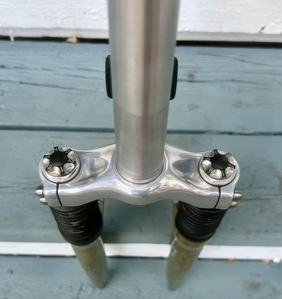 RockShox Titanium SL Mag 21 Suspension Fork Vintage Mountain Bike Yeti ...