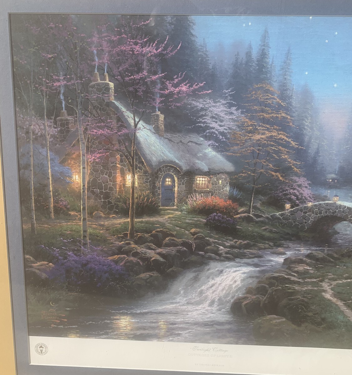Twilight Cottage Thomas Kinkade