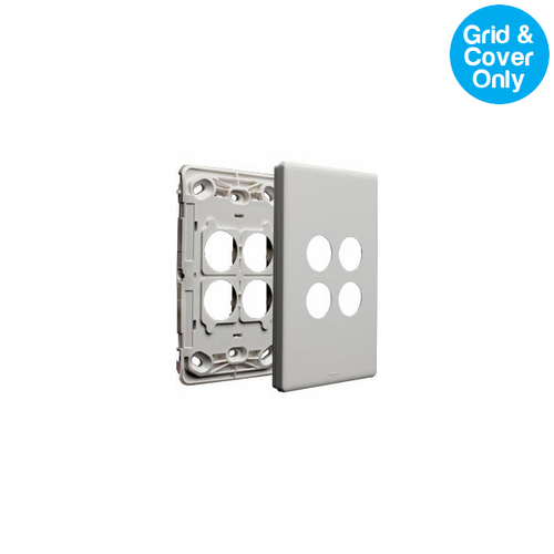 HPM Excel Life 4 Gang Grid and Plate | ED770/4GPLWE | eBay