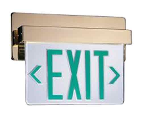 Cooper Sure-lites UHLED Recessed Housing for ELX Series LED Exit Sign ...