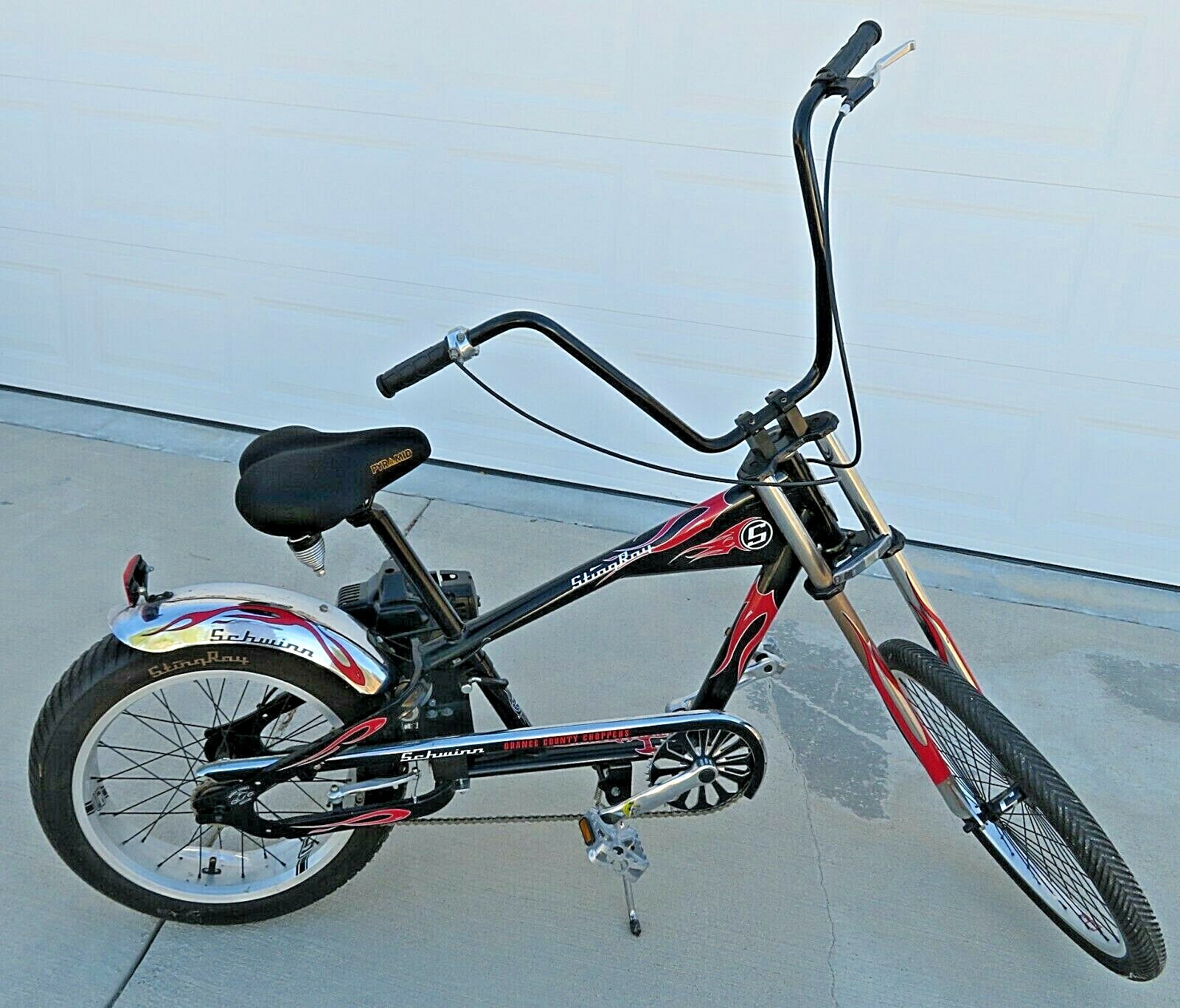 OCC SCHWINN STRING RAY Custom Motorized Bicycle w/Mitsubishi 2-Stroke ...