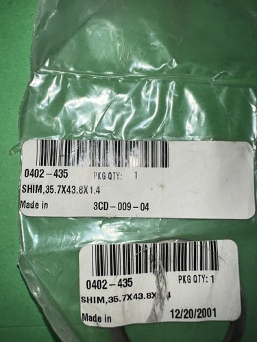 Arctic Cat OEM Shim (35.7X43.8X1.4) 0402-435 New | eBay