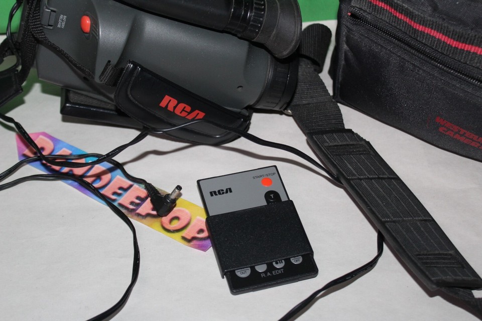 RCA 10X Video Zoom Lens Camcorder Small Wonder VHS C Video Tape ...