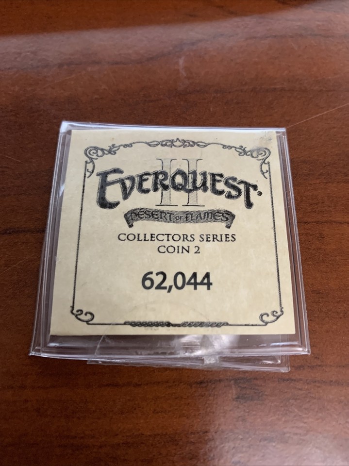 Everquest II Collector's Series Coins EQ2 Everquest 2 Coin #2 | eBay