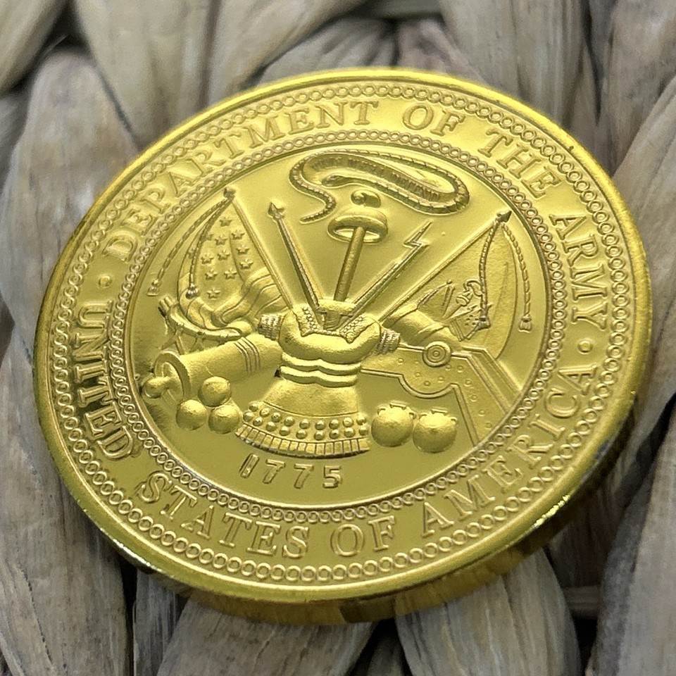 US Army MILITARY INTELLIGENCE Challenge Coin | eBay