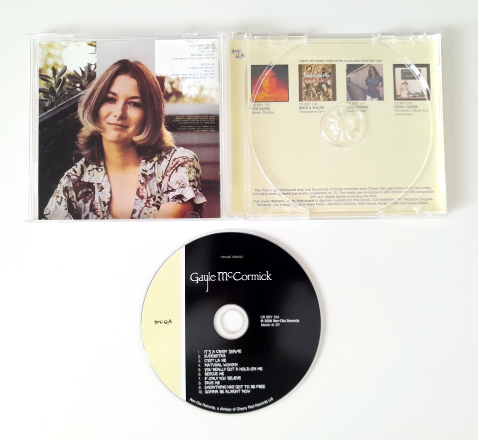 GAYLE McCORMICK RARE 2008 REMASTERED REISSUE CD REV-OLA | eBay UK