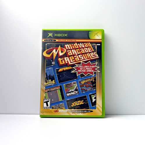 Midway Arcade Treasures Microsoft Original Xbox VGC CIB Complete Tested ...