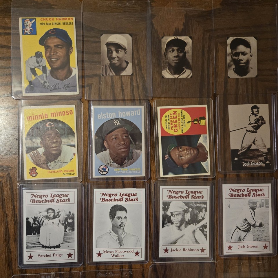 NEGRO LEAGUES 25 Card Lot-4 Autographs 1955-1959 Cards | eBay