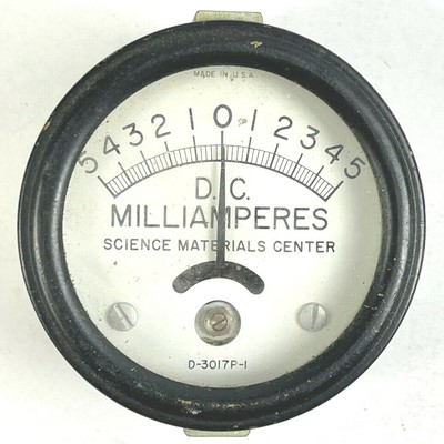 Panel Meters - Round Panel Meters Vintage