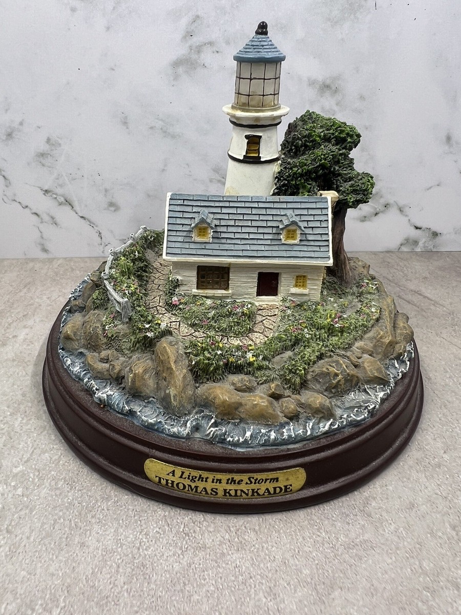Lighthouses By Thomas Kinkade 3 VINTAGE THOMAS KINKADE LIGHTHOUSES ALL