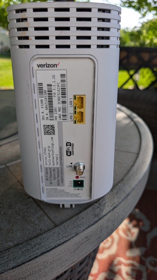 Verizon - Fios E3200 WiFi 6 - Extender - USED (Great Condition) | eBay