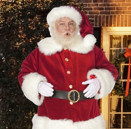 Ho Ho Santa Standee Outdoor Stand Up Christmas Decoration Lifesize ...