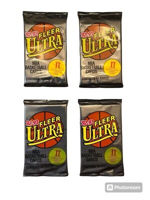 1992-93 Fleer Ultra Basketball Series 2 - (4 Pack Lot) | eBay