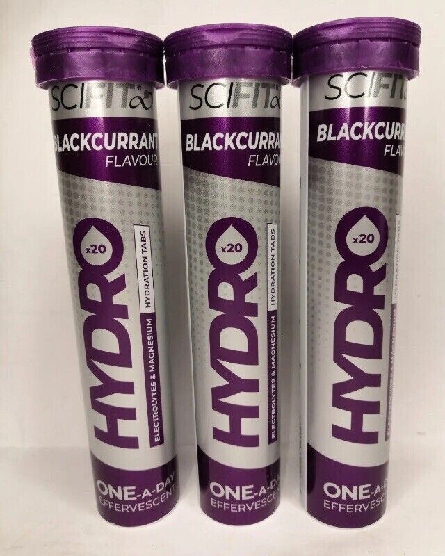 60x SCI-FIT Hydro + Electrolytes & Magnesium Hydration Tablets ...