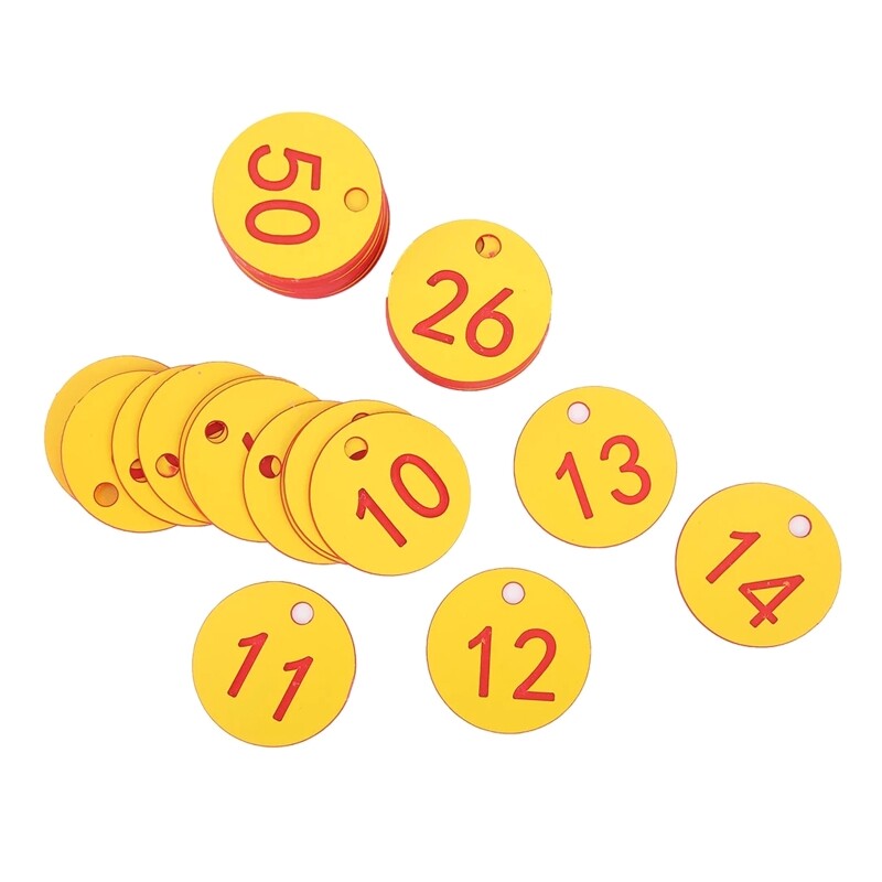 Lockers Numbered Tags Dormitory Keys Labeling Tag School Husbandry ...