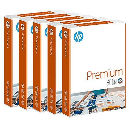 NEW HP A4 90 GSM COPIER COPY PRINTING PAPER 5 REAMS 2500 SHEETS ...