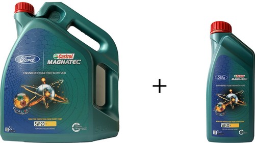 Castrol Magnatec Professional E 5W 20 1x5 + 1x1Liter Ford Motorenöl WSS ...